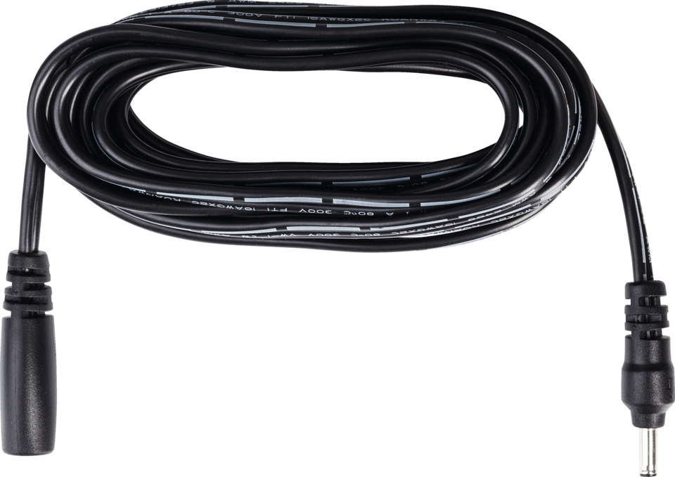 power extension cable 3 m (DC plug 3.5 x 1.35 mm)
