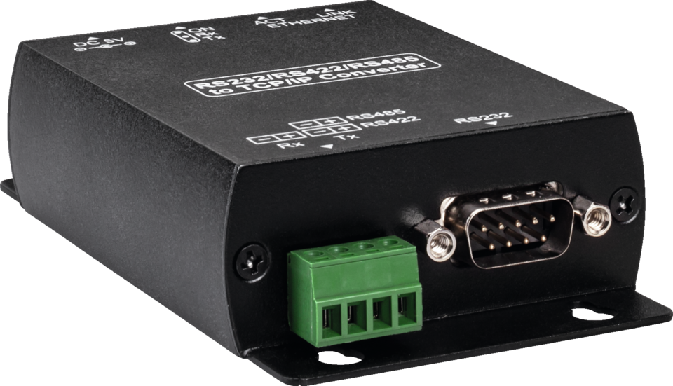 Interface converter (RS232/RS485/RS422 -> TCP/IP)