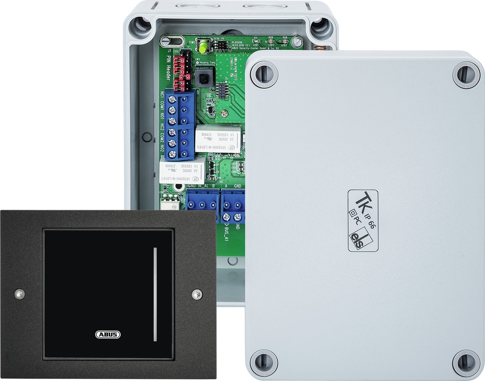 WLX Pro Wall Reader-Set IP44 Industrial Intrusion black