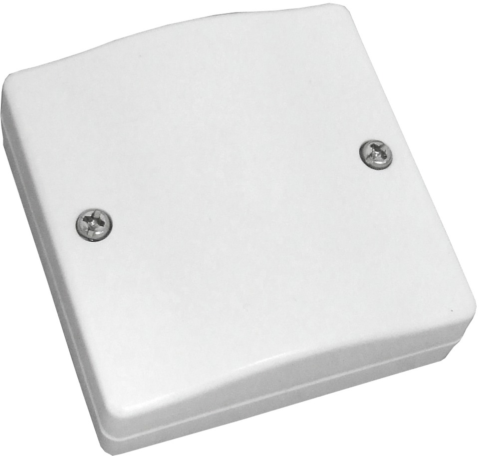 Screw Terminal Distributor Flush Mount, 12-pins (white)