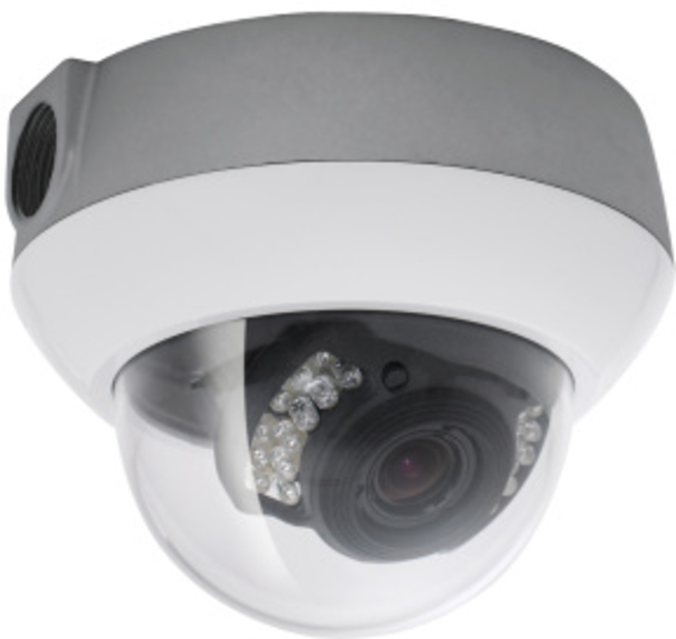 Vandalensichere IR 550 TVL Außendomekamera