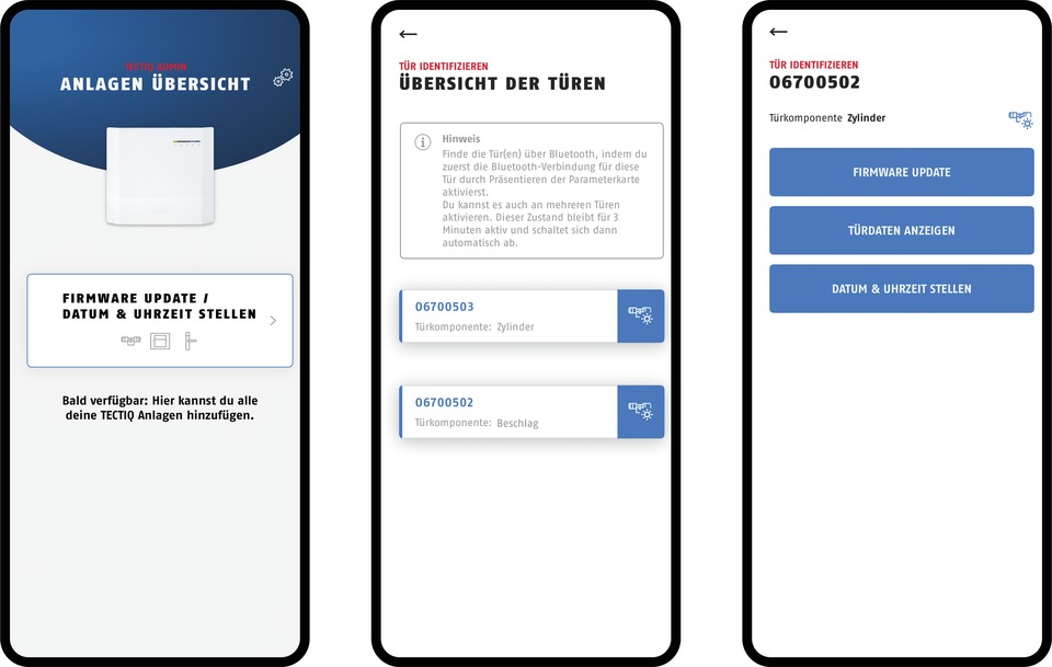 TECTIQ Admin app | Access control | ABUS