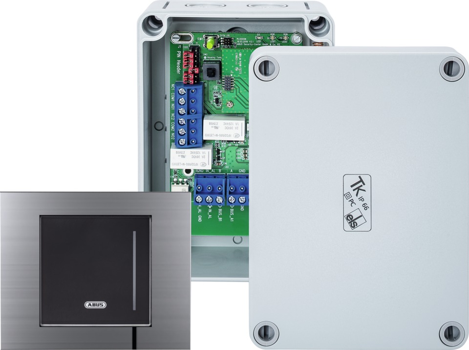 WLX Pro Wall Reader-Set IP67 Industrial Access black