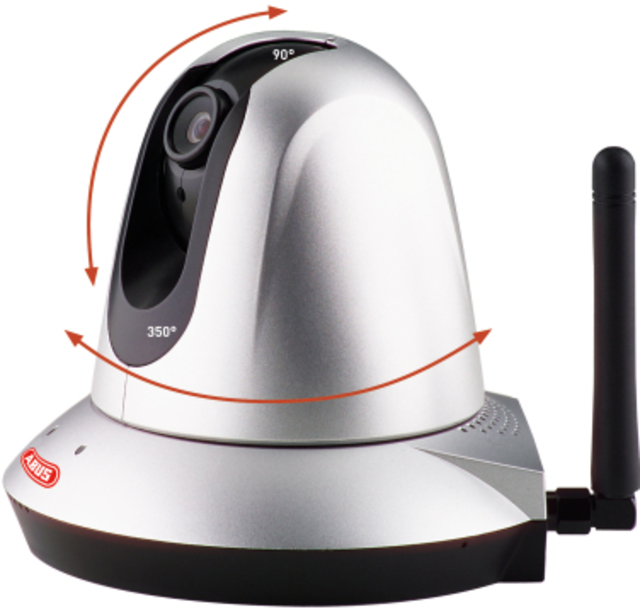 Caméra IP pivotante/basculante CMOS Eyseo Ecoline LAN / W-LAN