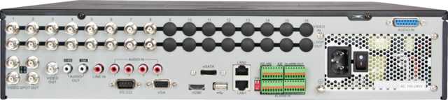 16-Channel Hybrid Digital Recorder 290 Mbit/s (50/240)