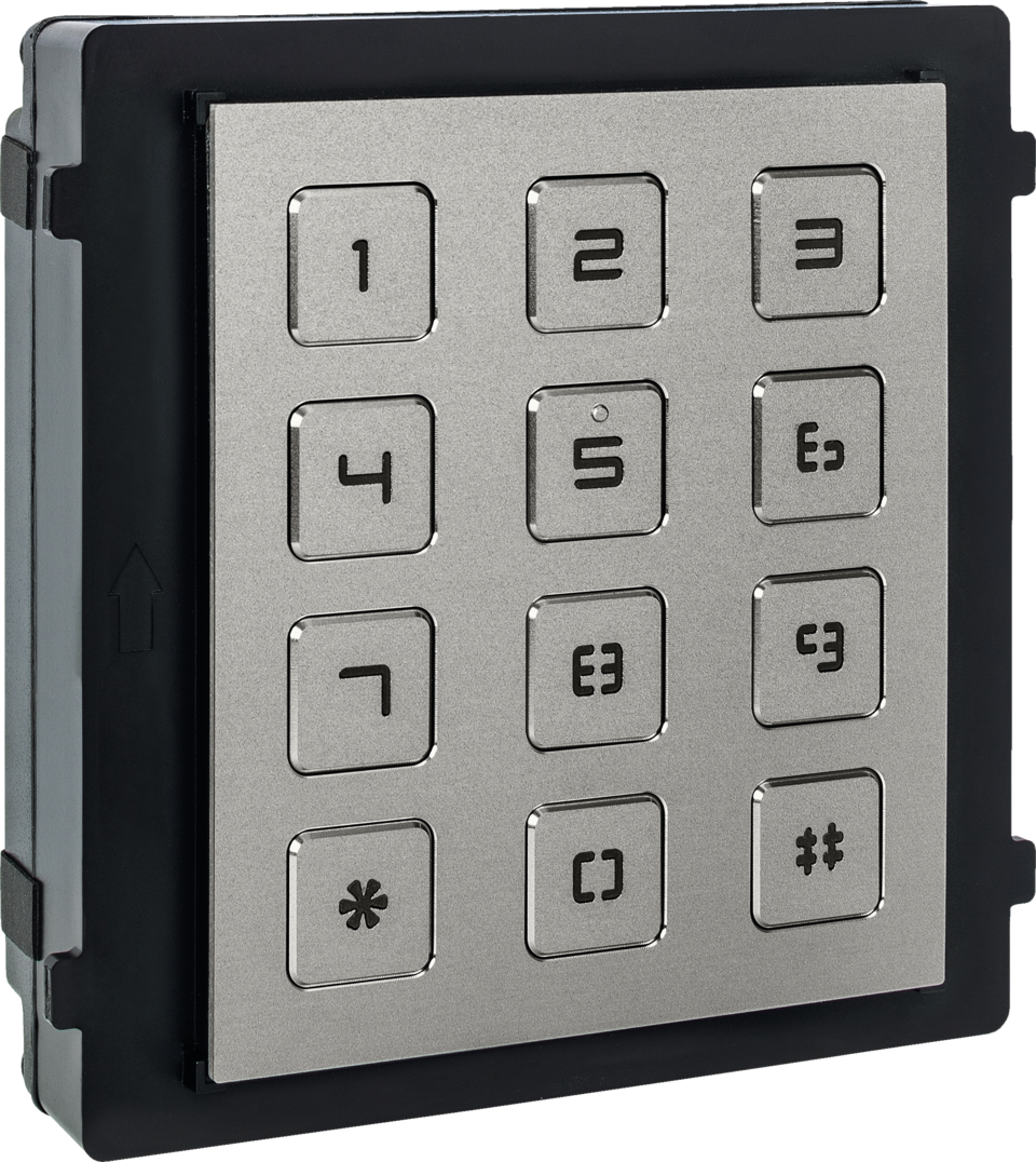 ModuVis numeric keypad module for video door intercom