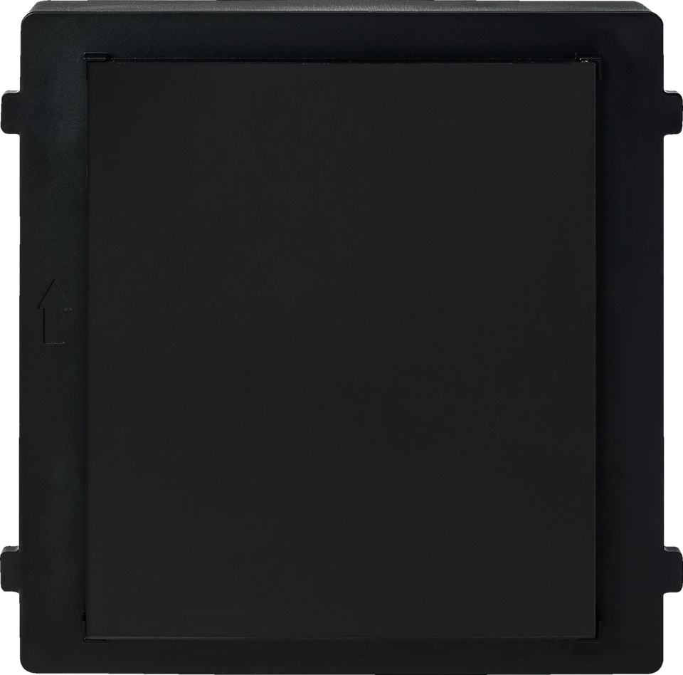 Blind cover for door intercom