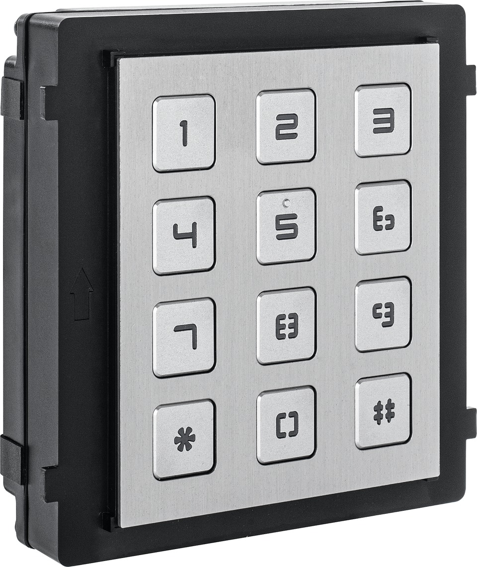 ModuVis numeric keypad module for video door intercom