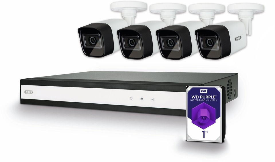 ABUS Analogue HD Video Surveillance 8-Channel Hybrid complete set ...