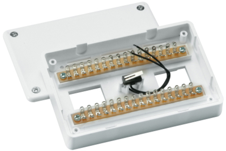 Terminal Distributor Surface Mount, 32-pins (white)