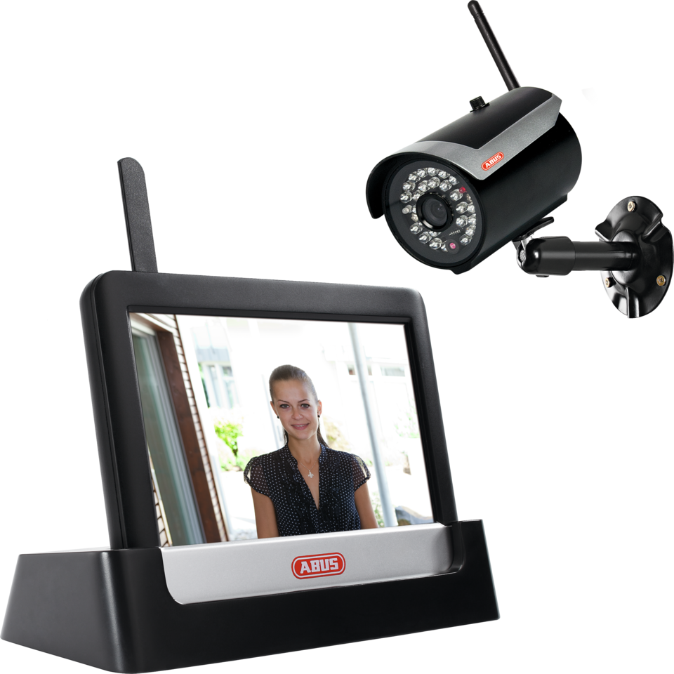 7" Home Video Surveillance Set Touch & App