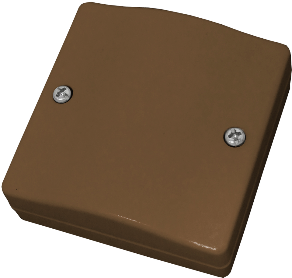 Screw Terminal Distributor Flush Mount, 12-pins (brown)