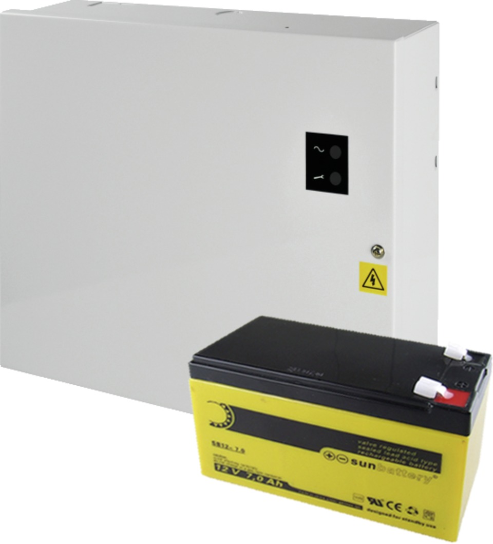 Leistungsnetzteil mit Notstrom-Akku | Zutrittskontrolle | ABUS