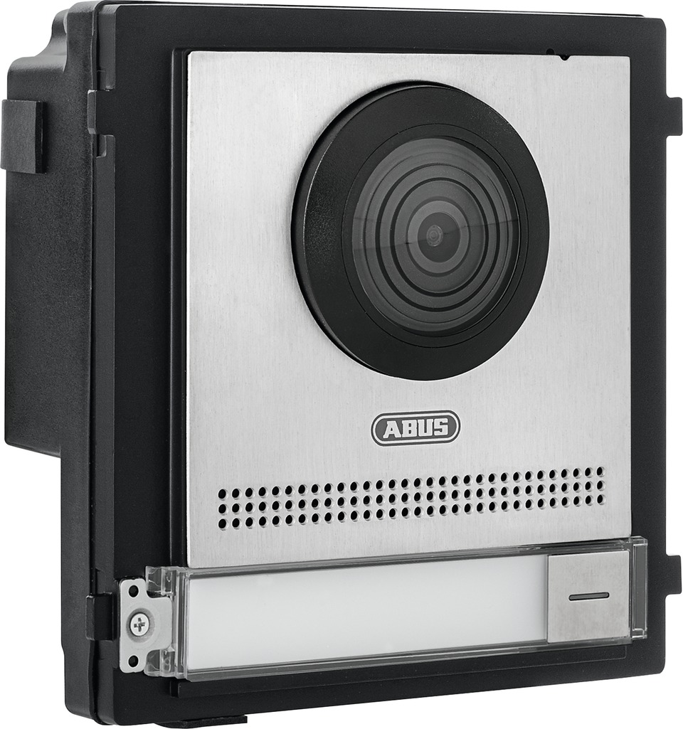 IP video module for door intercom (stainless steel)