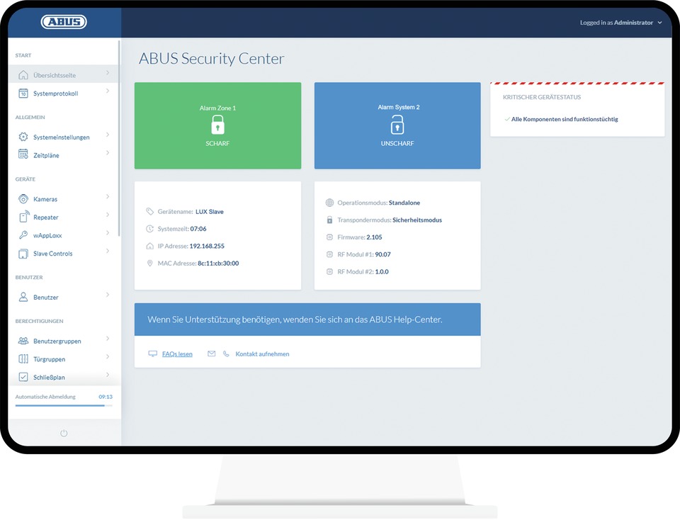 wAppLoxx Pro Plus Access Manager | Zutrittskontrolle | ABUS