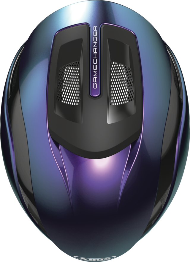 ABUS | GameChanger 2.0 MIPS flip flop purple M | Performance road helmet