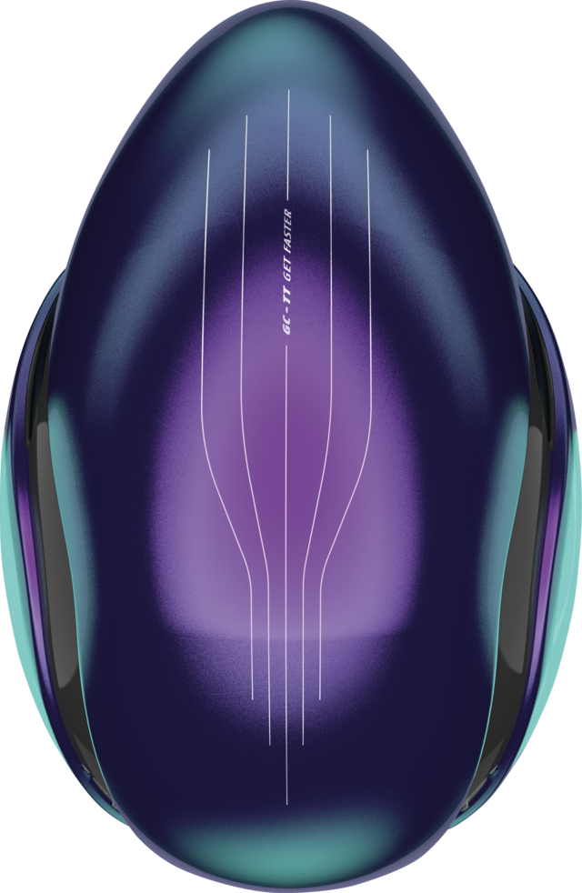 Fietshelm | GameChanger TT flip flop purple M | voor wielrenners | ABUS